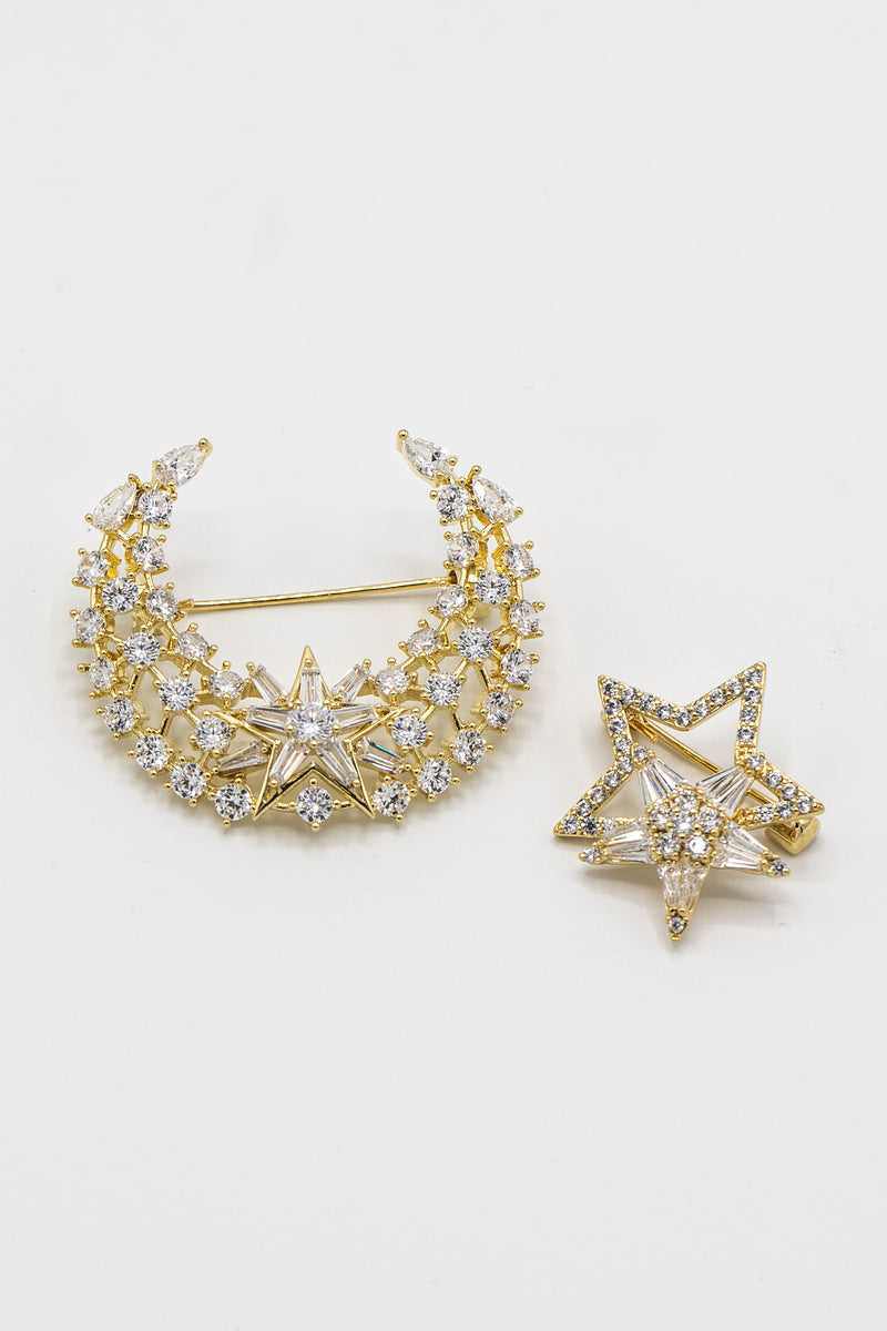 Twinkle Twins Brooch 2-Piece Set – Eye Candy Los Angeles